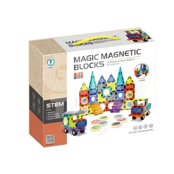 Bloques magnéticos mágicos (41 Piezas) | GIKTOYS