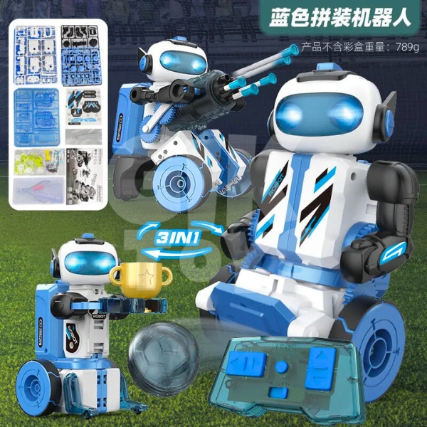 Robot armable 3 en 1 (a control remoto) | GIKTOYS